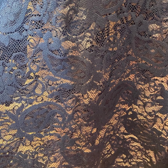 MXM | Tops | Mxm Lace Crocheted Overlay Top Euc | Poshmark